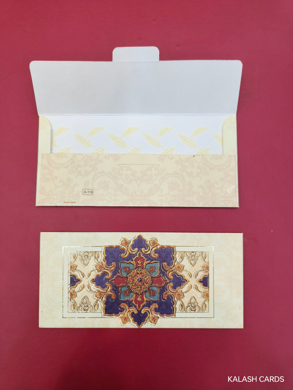 KL40 Designer Shagun Money Envelopes (Pack of 50) – Kalash Cards